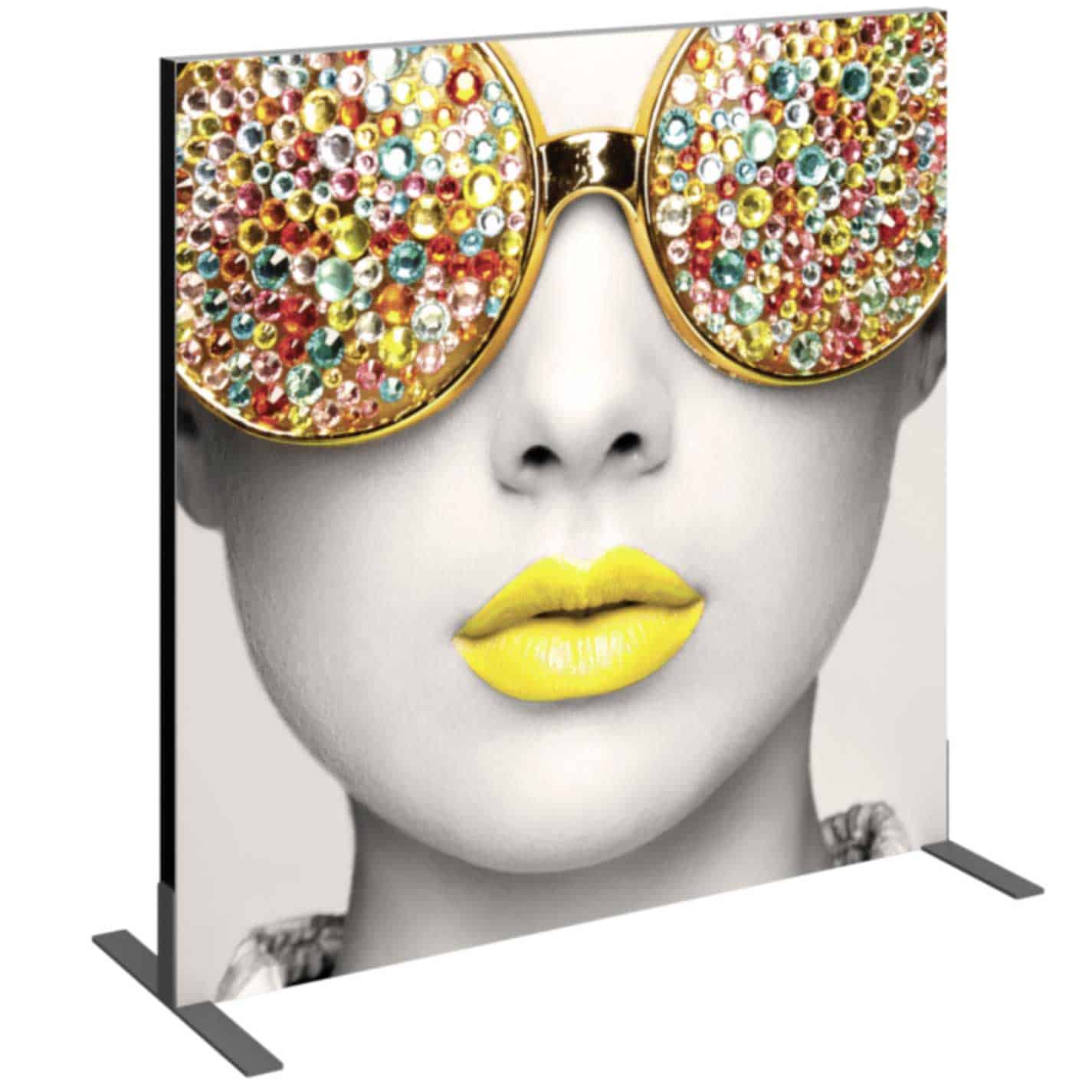 4x4-ft Square Fabric Sign, Single/Double-Sided | Orbus Vector Frame 02 ...