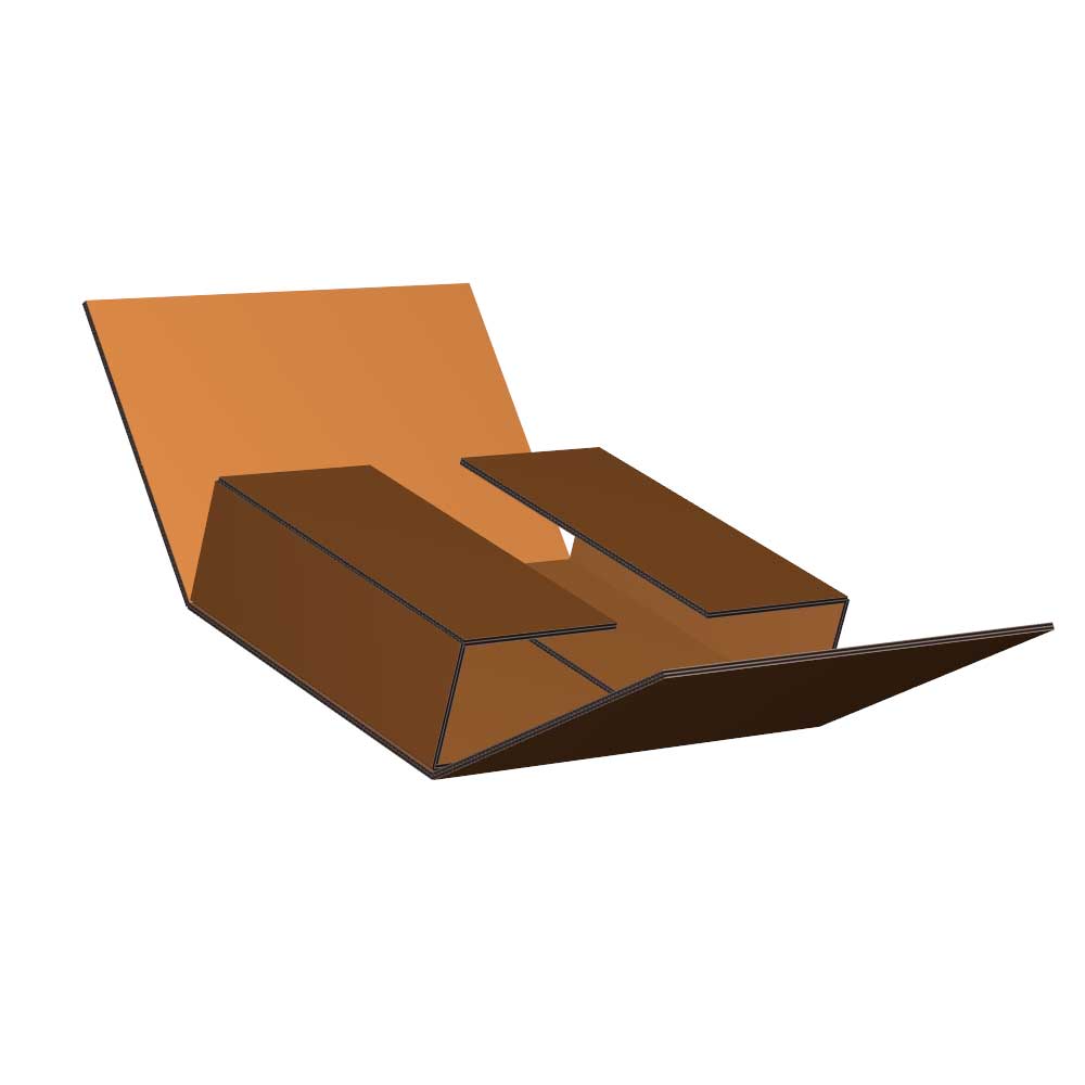 "15.75-in L x 12-in W x 4-in H square box with double-walled top and ...