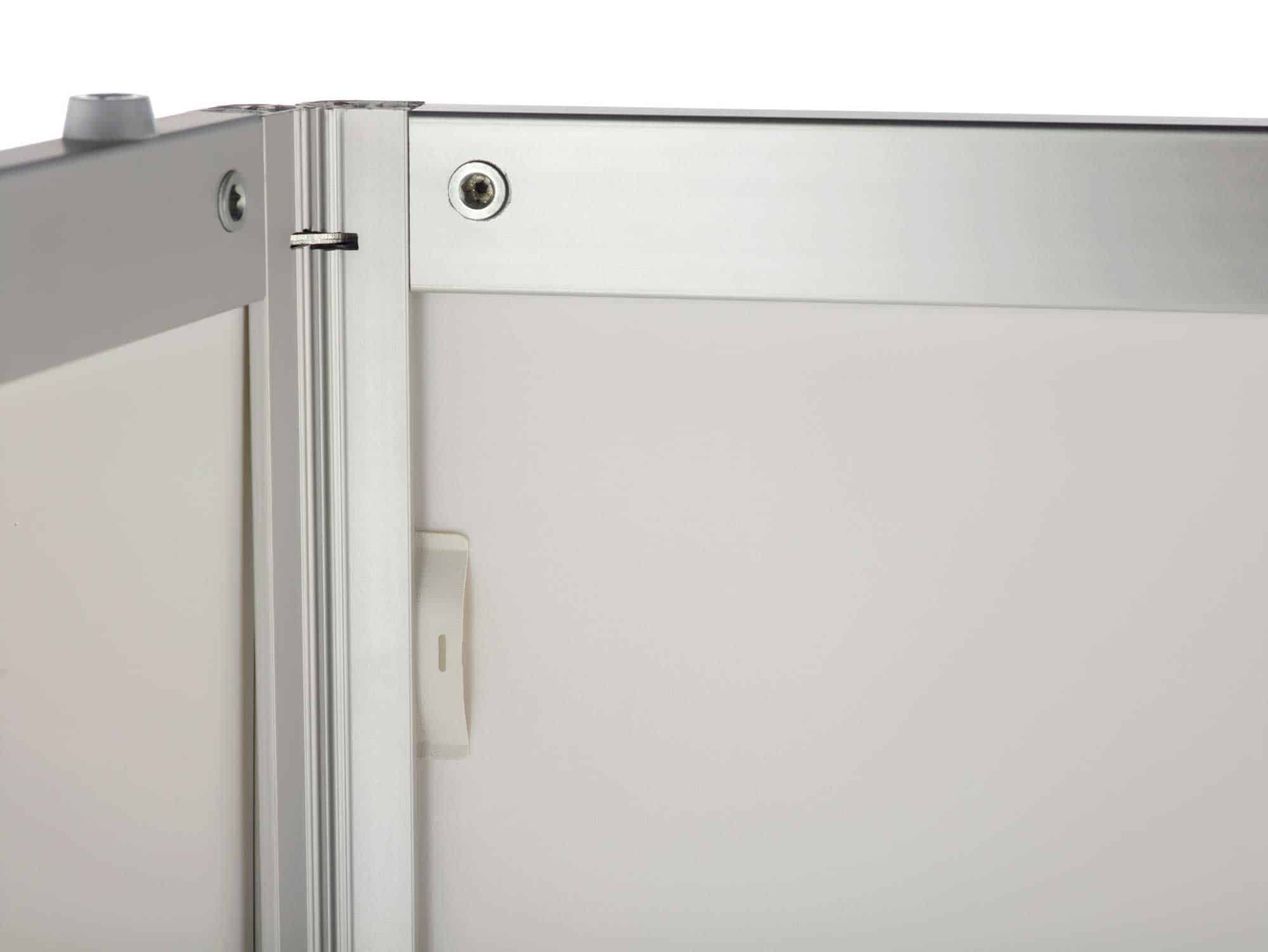 Diamond-shaped Stand Up Counter, 4x1.7x3.4-ft | Expolinc Universal ...