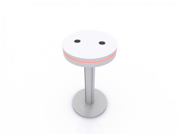 Portable Wireless Charging Bar Table with LED Rim, Various Shapes, 1 ...