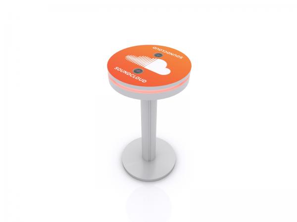 Portable Wireless Charging Bar Table with LED Rim, Various Shapes, 1 ...