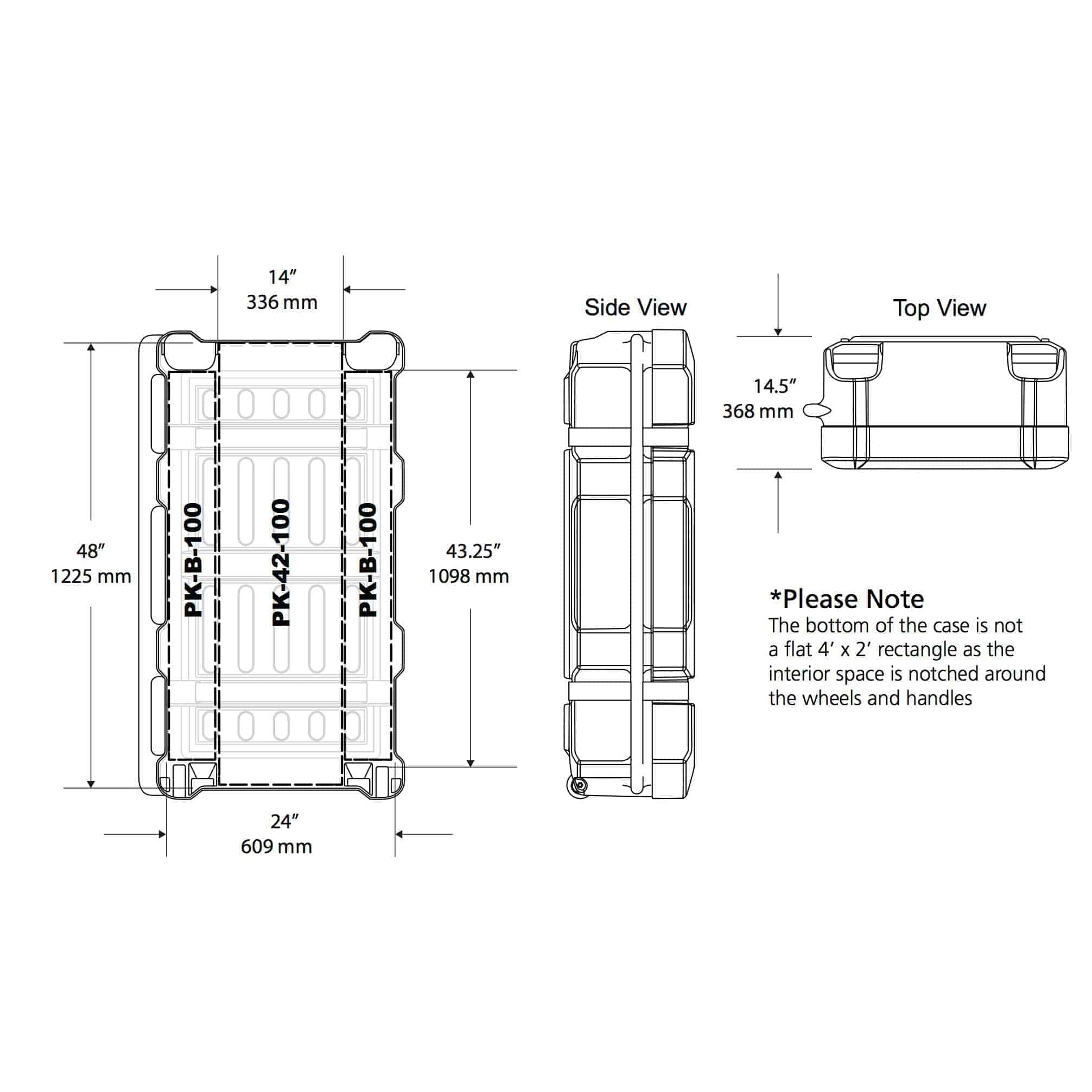 Shipping & Storage Case, 2.4x1.2x4.3-ft | Orbus OCH2 | Plum Grove