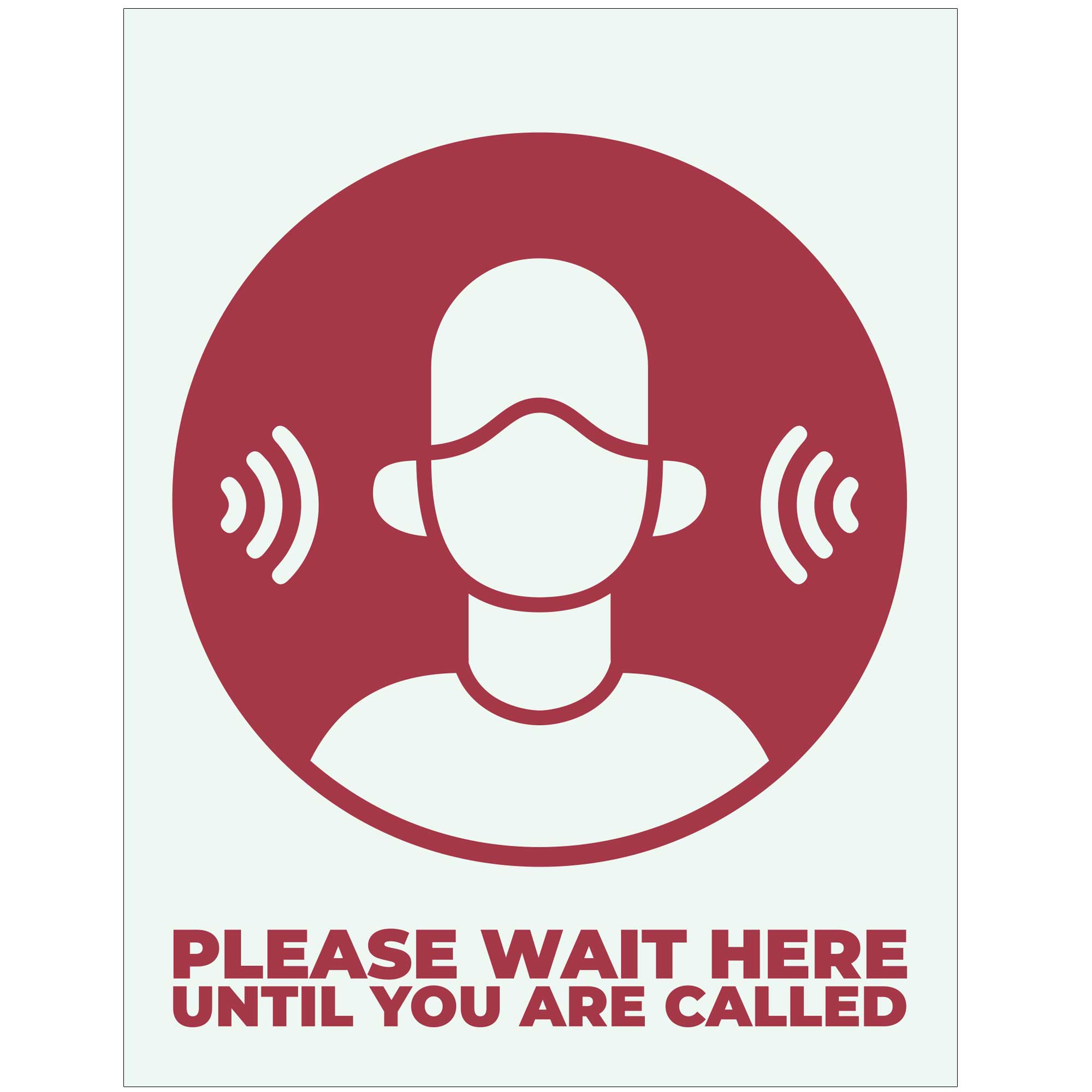 "Please Wait Here Until You Are Called" Poster | Plum Grove
