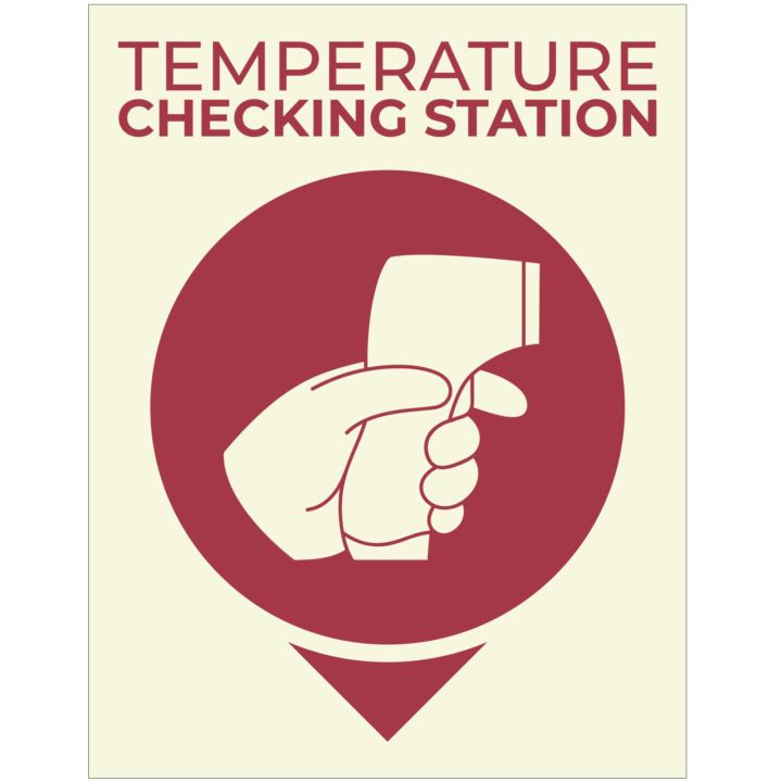"Temperature Checking Station" Poster | Plum Grove