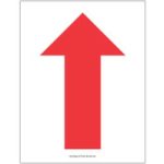 Red Arrow Sign | Free Printable Sign | Plum Grove