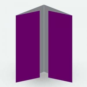 8 Panel Roll Fold Brochures Affordable High Quality Plum Grove