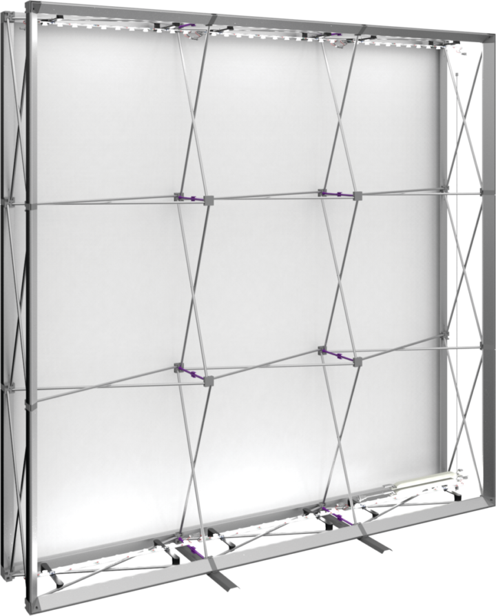 Embrace Backlit 7.5ft Collapsible Display Frame