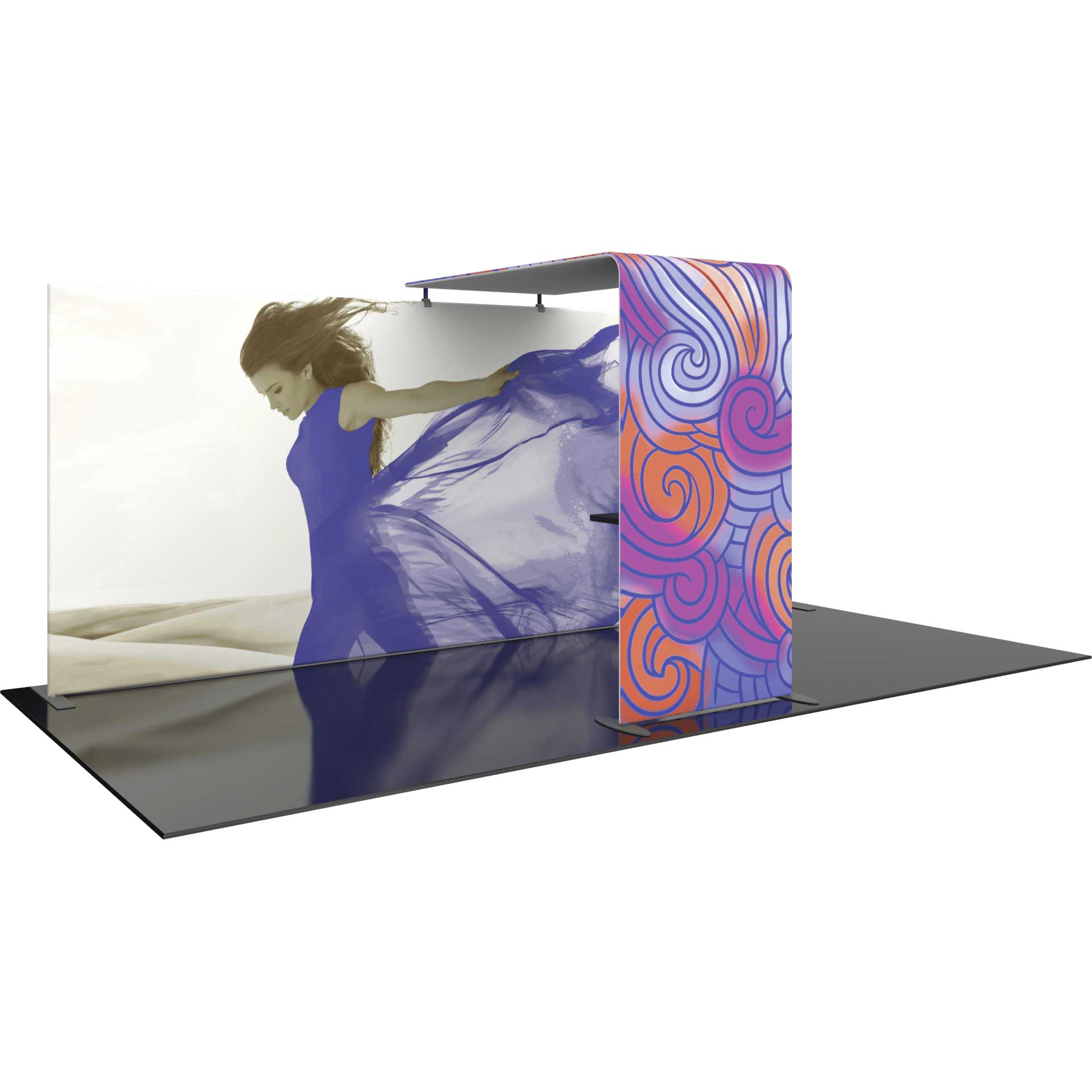 Add-on 4x8-ft Canopy For Trade Show Booths | Orbus Formulate Master ...