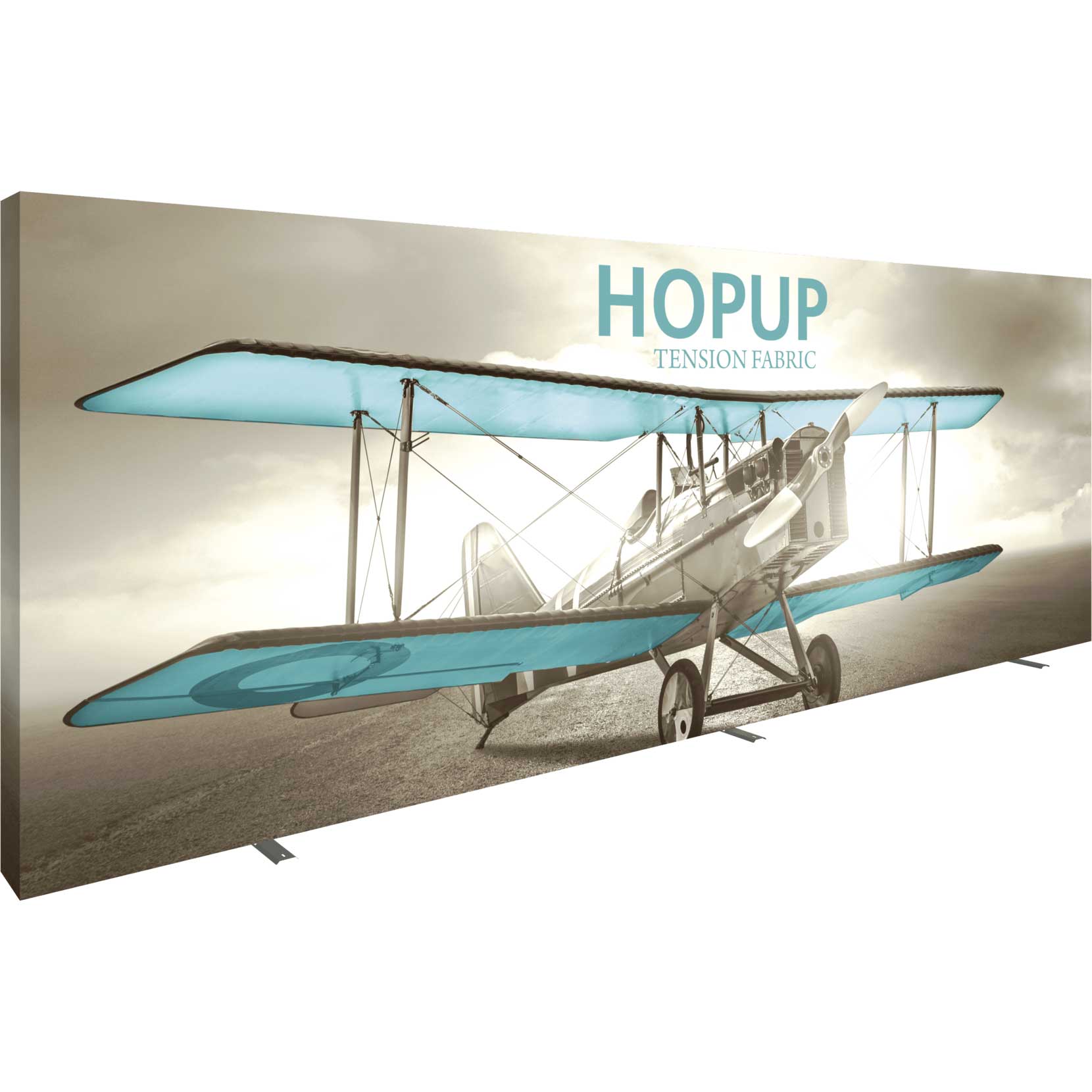 20x7.5-ft Portable Pop Up Display | Orbus Hopup | Plum Grove