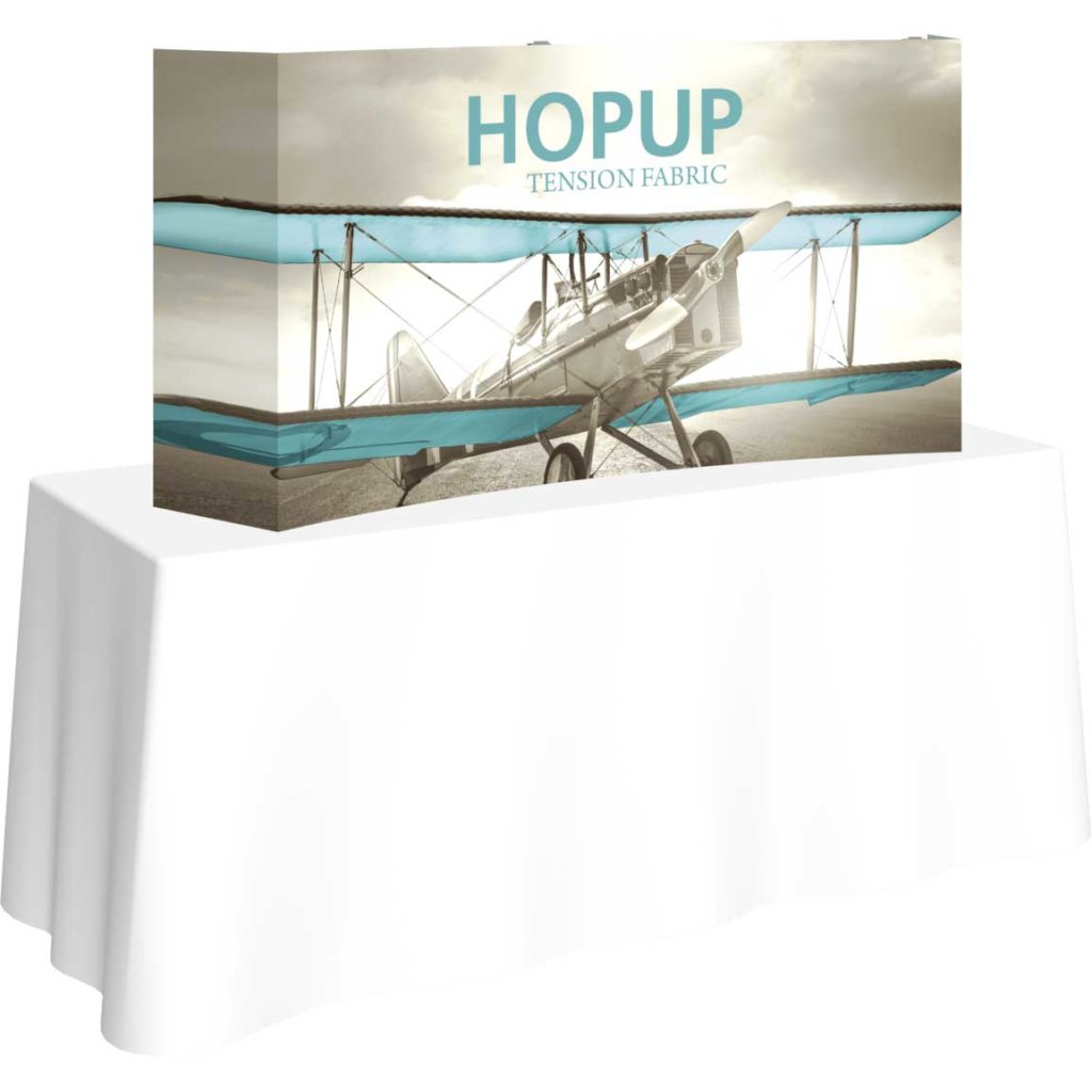 6x4-ft Tabletop Folding Display | Orbus Horizon 3 | Plum Grove