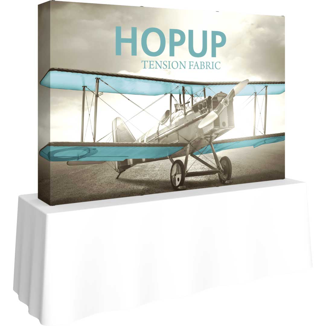 7.5x5-ft Portable Tabletop Display | Orbus Hopup | Plum Grove