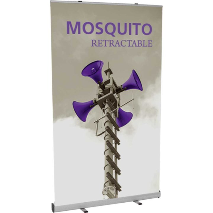 Retractable Banner Stand, 4x7-ft | Orbus Mosquito 1200 | Plum Grove