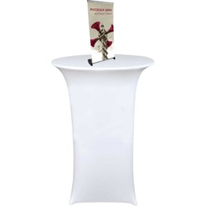 Retractable Banner, 1.5 x 4-ft or 5-ft Tall | Orbus Phoenix Mini | Plum ...