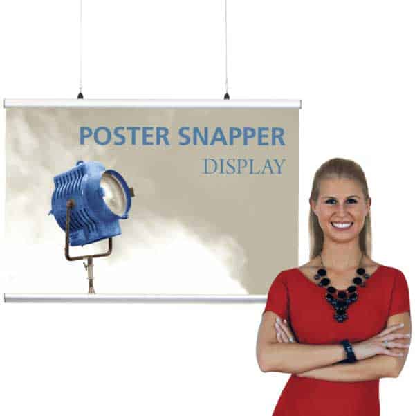 Hanging Poster Snap-rail Sign, Sizes up to 4-ft | SignPro Poster ...