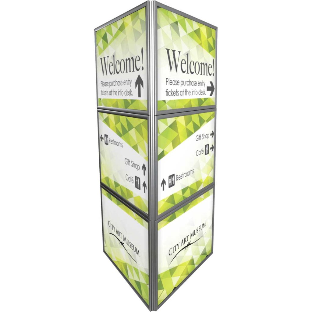 Custom Sign Stands, Indoor/Outdoor | Plum Grove