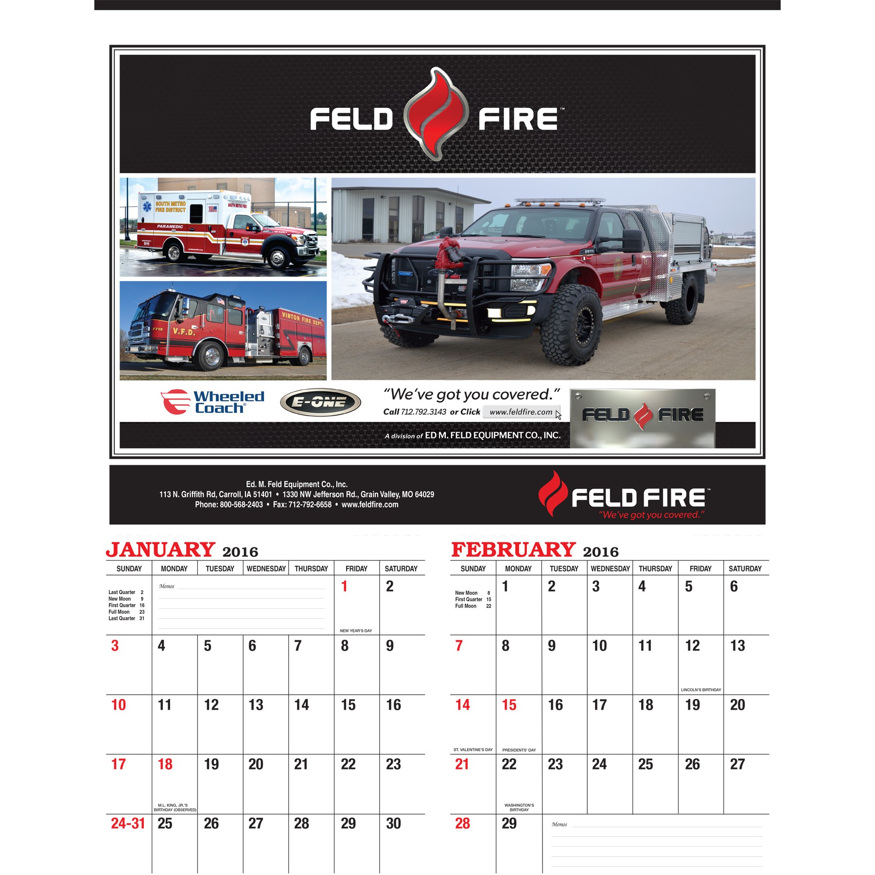 Wall Calendars | Low Prices, Fast Turnaround | Plum Grove