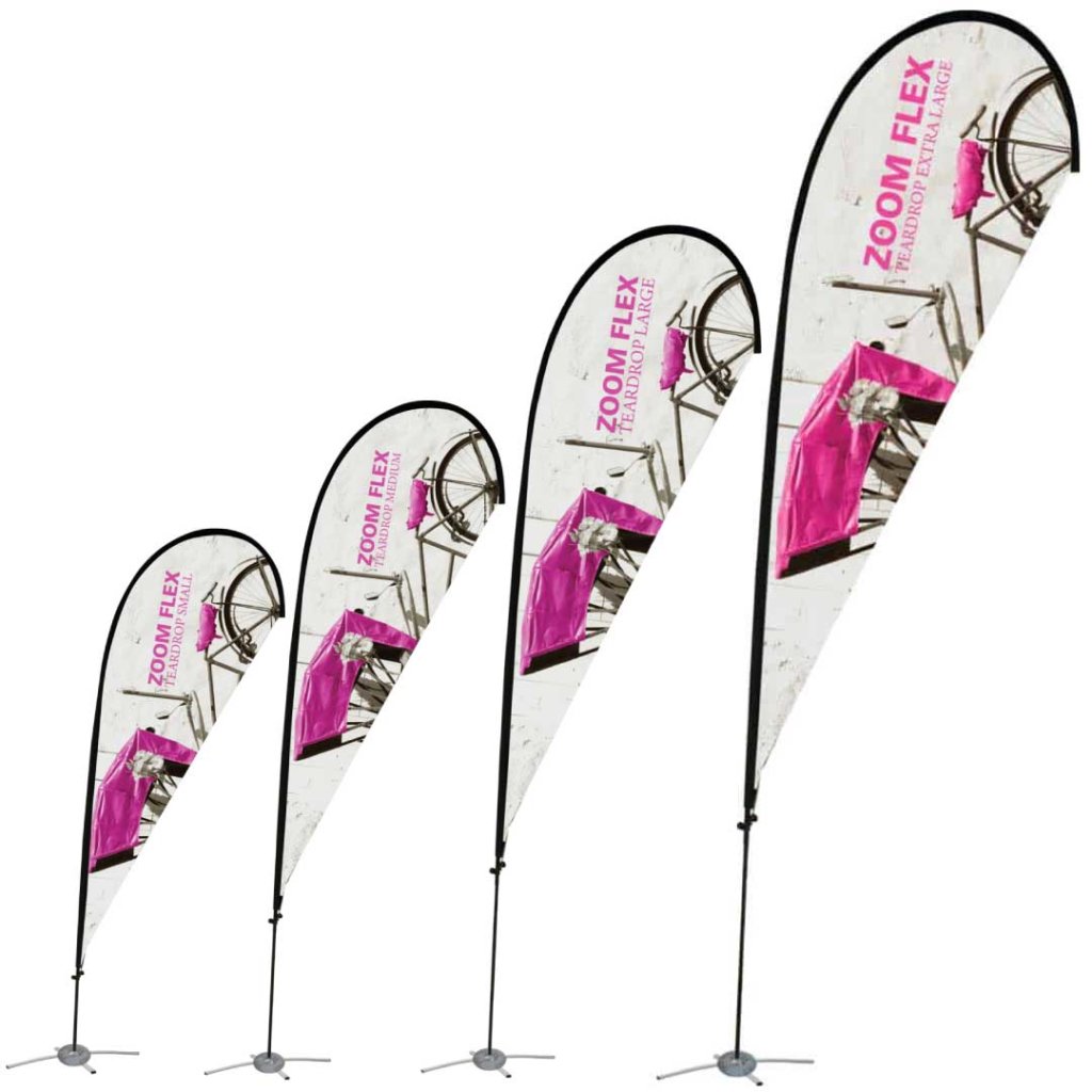 Flag Sign, Up To 17.4-ft Tall | Orbus Wind Dancer | Plum Grove
